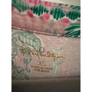 Lilly Pulitzer | Dresses | Lilly Pulitzer Lorina Print Tiered Cotton Xs Dress Beachy Summer ...